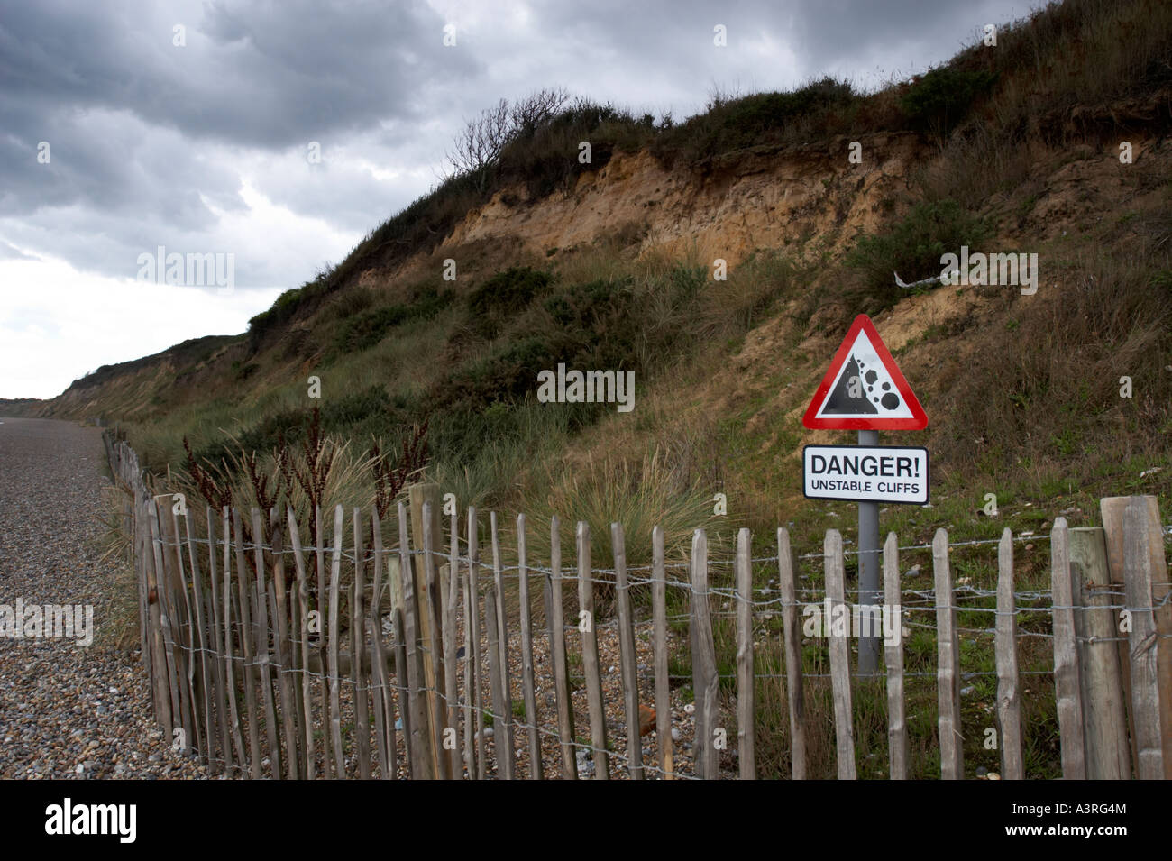 Dunwich suffolk sign hi-res stock photography and images - Alamy