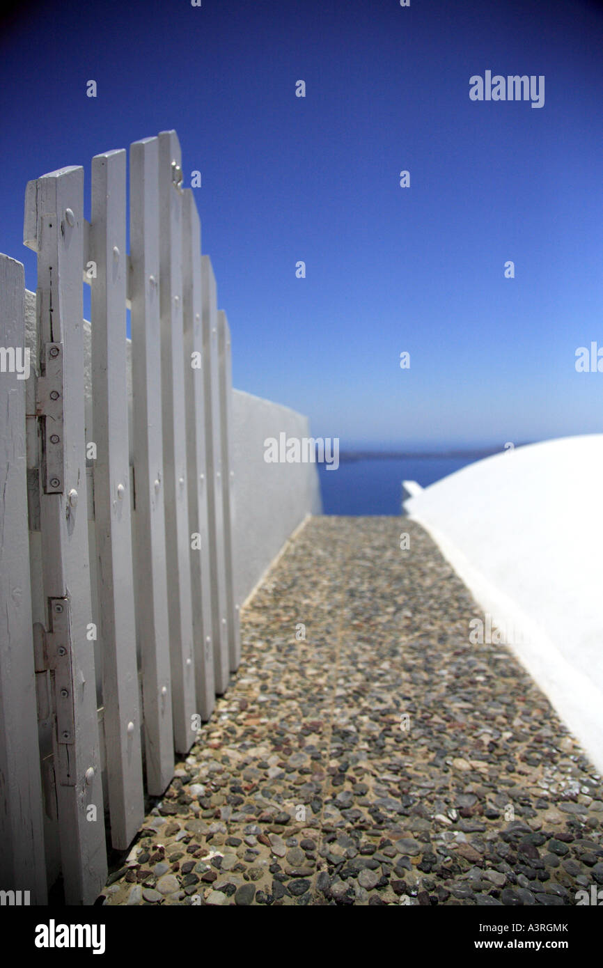 Fira to oia footpath hi-res stock photography and images - Alamy
