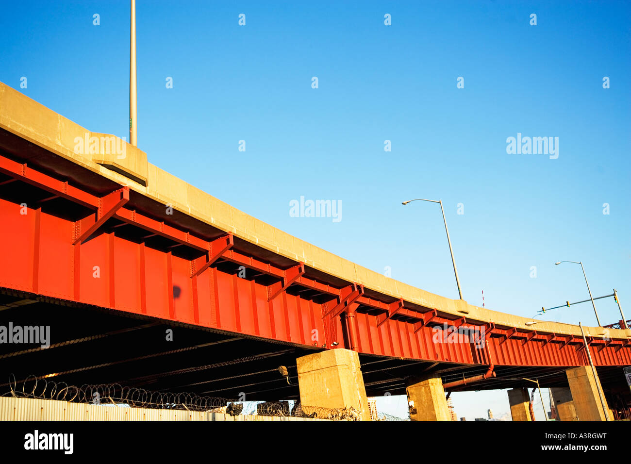 Road Signs Over Overpass High Resolution Stock Photography and Images ...