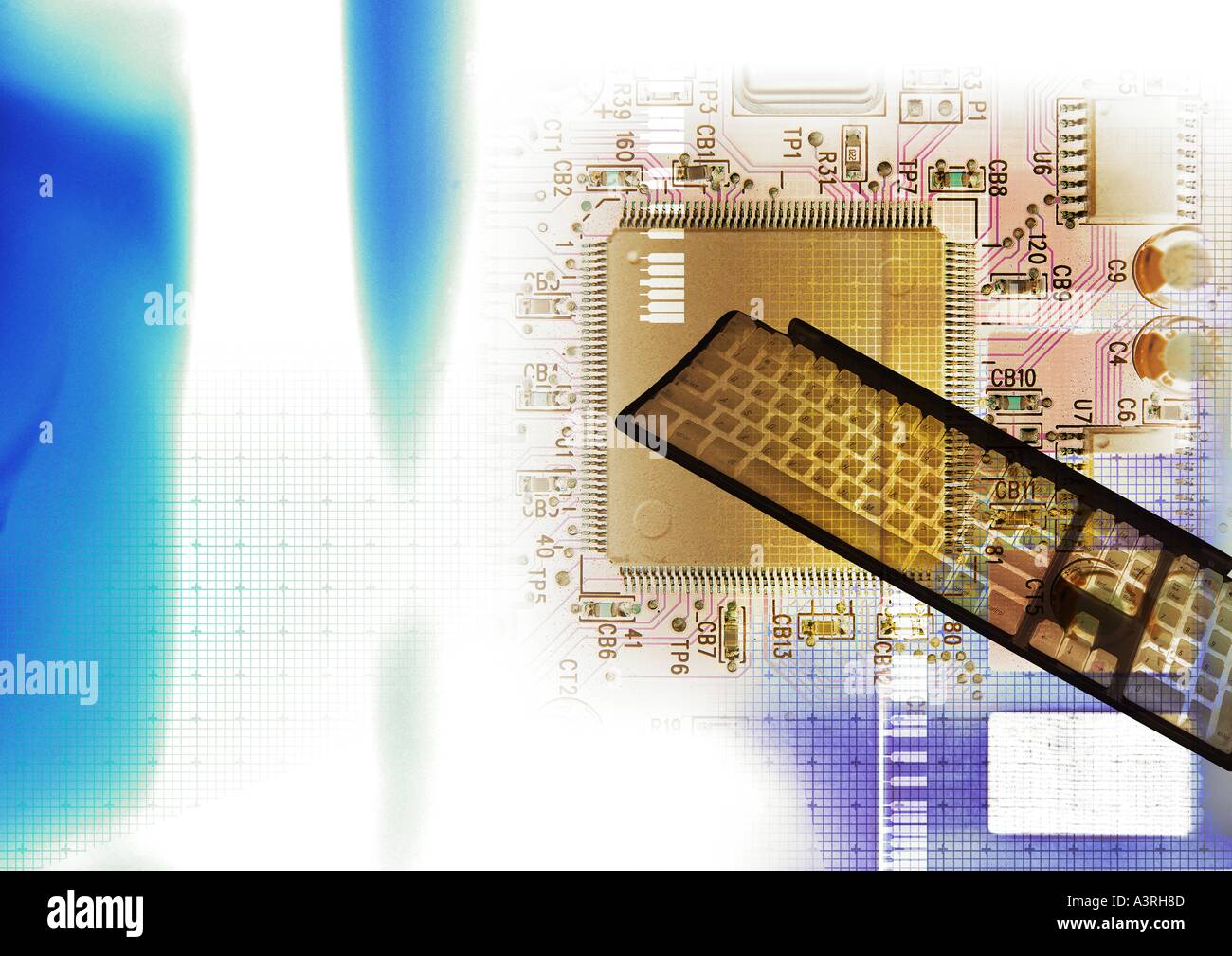 IT Background Design Stock Photo - Alamy