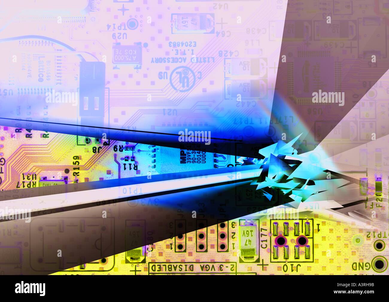 IT Background Design Stock Photo - Alamy