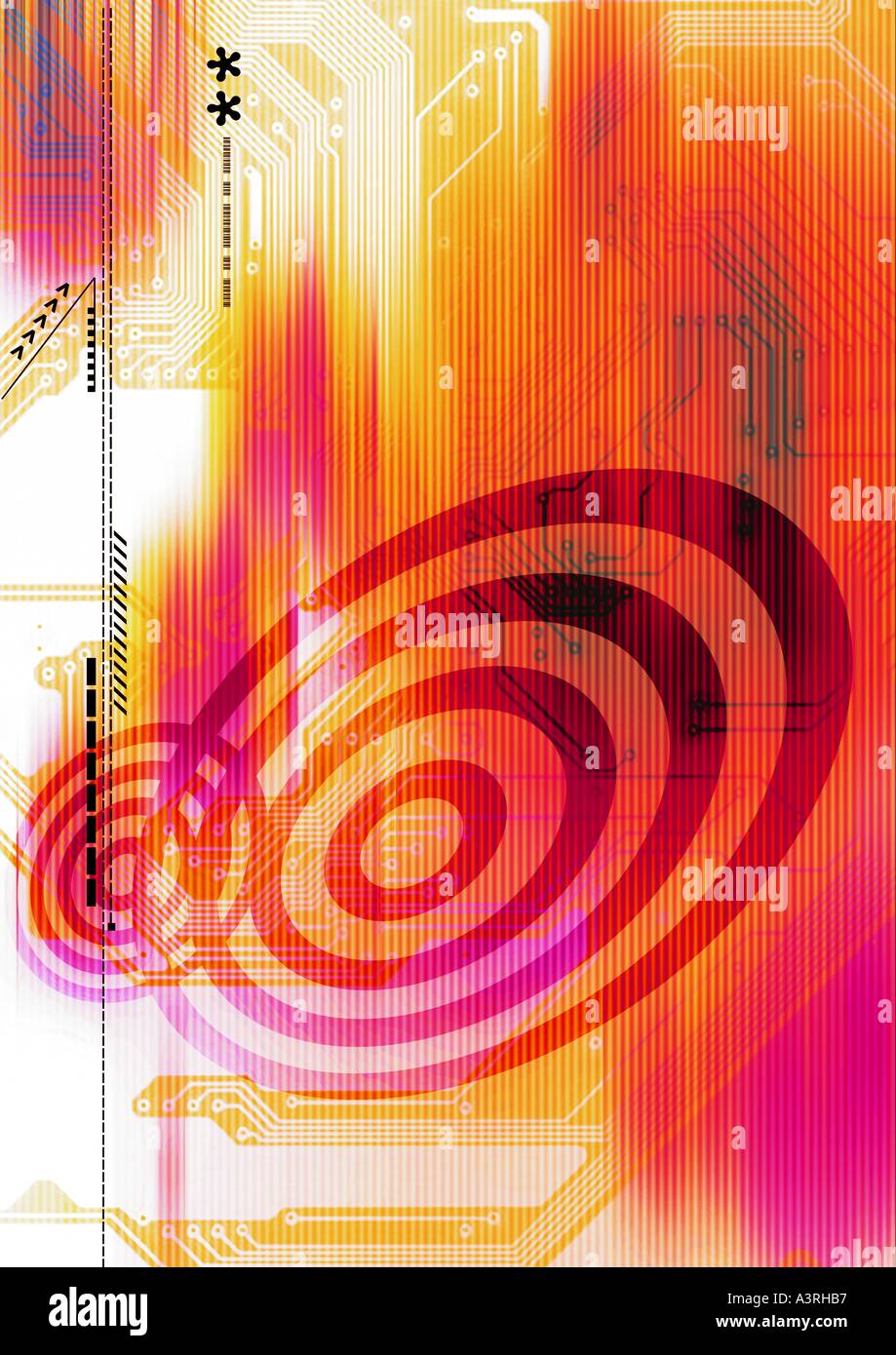 IT Background Design Stock Photo - Alamy