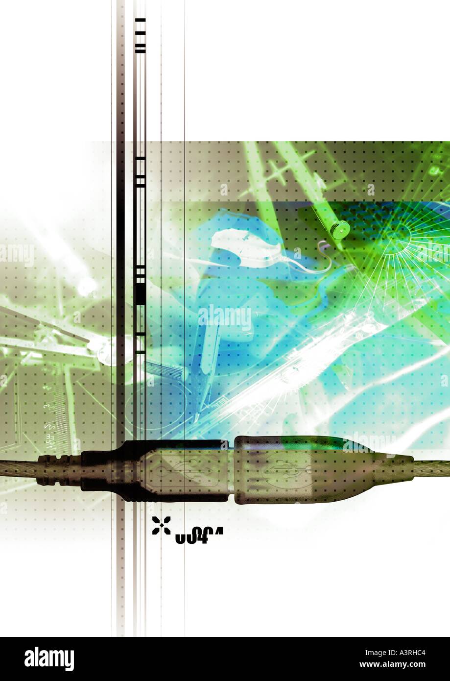 IT Background Design Stock Photo - Alamy