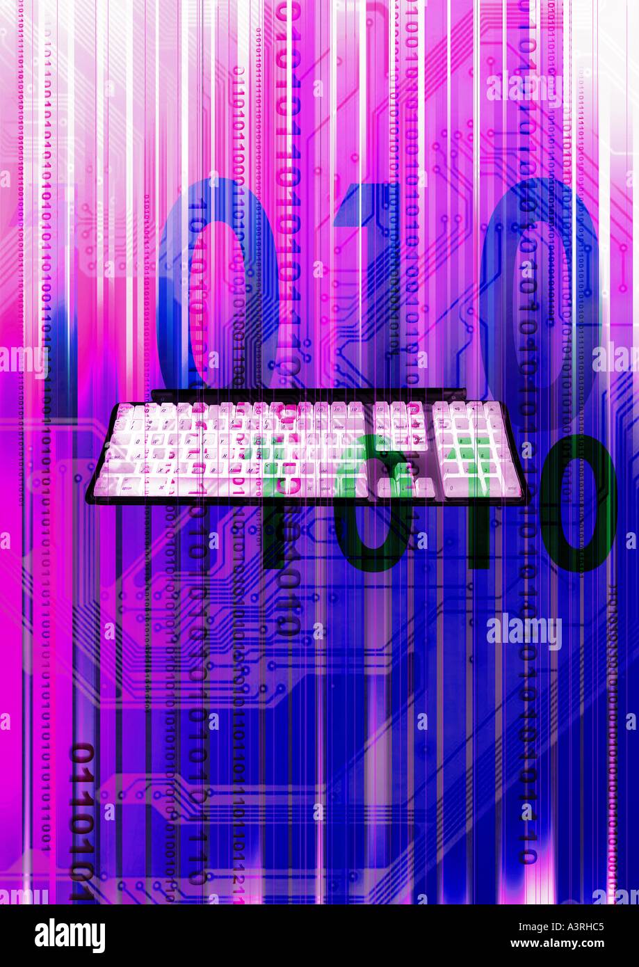 IT Background Design Stock Photo - Alamy