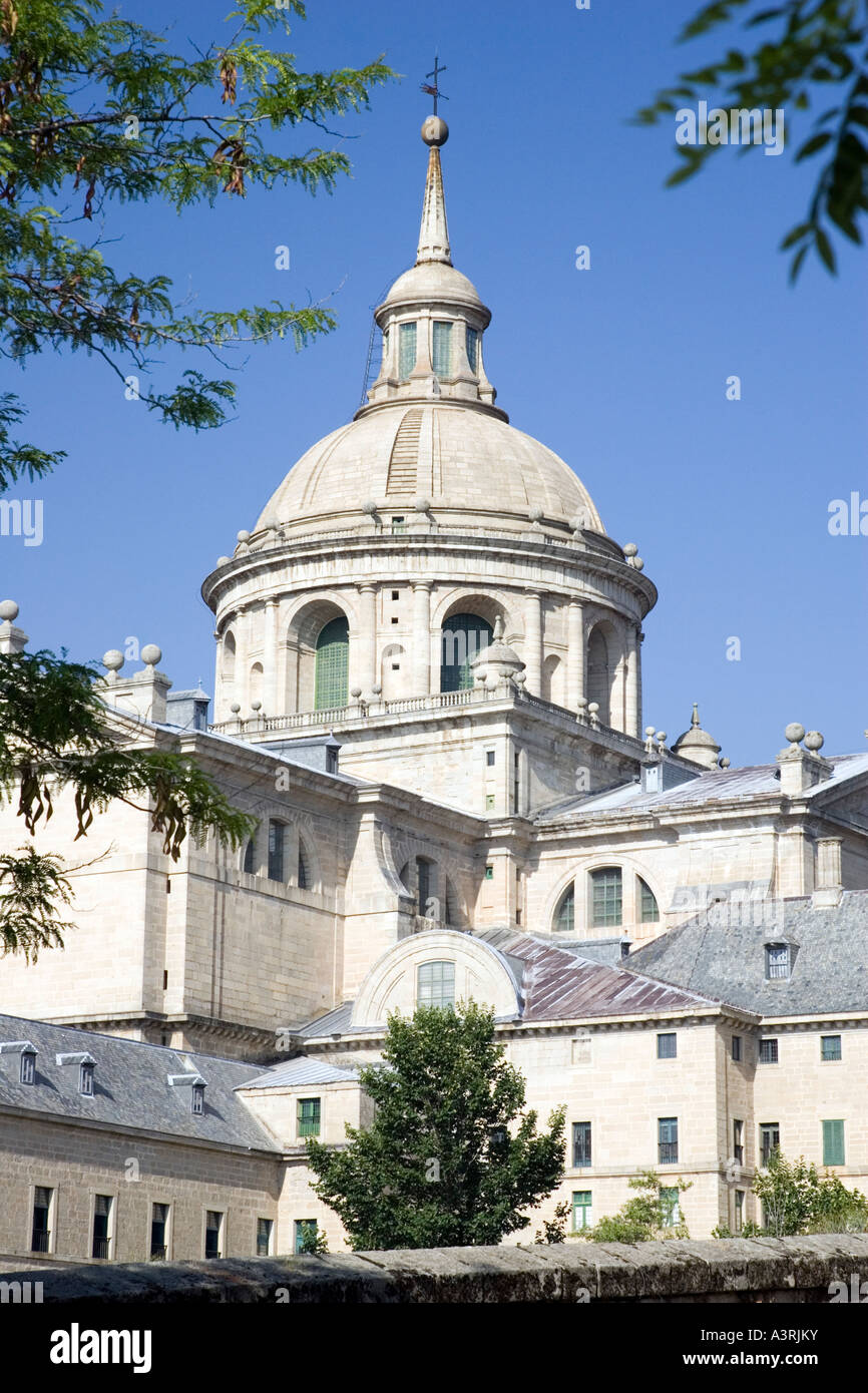 El Escorial dome, Spain Stock Photo - Alamy