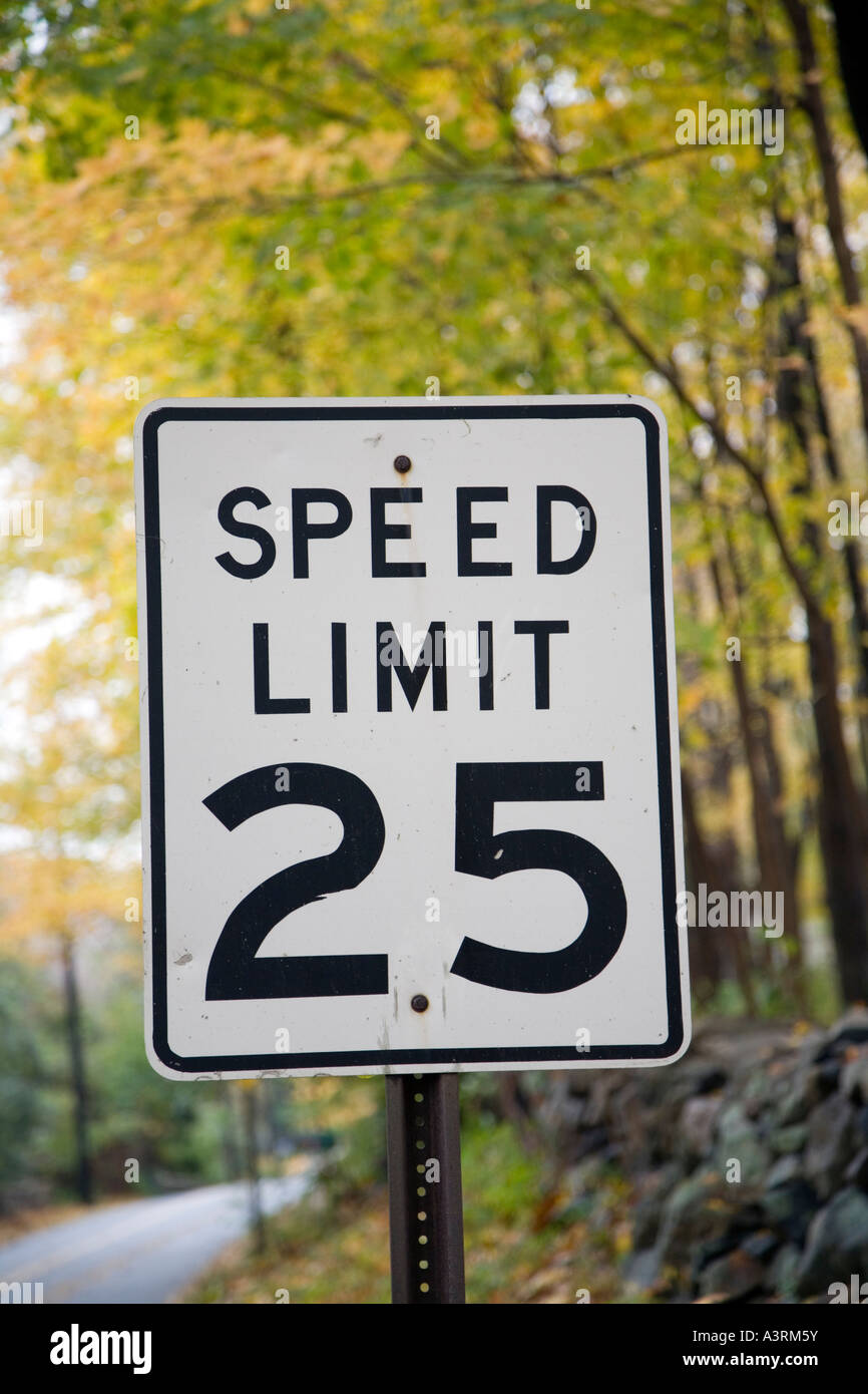 Traffic sign Connecticut USA Stock Photo - Alamy