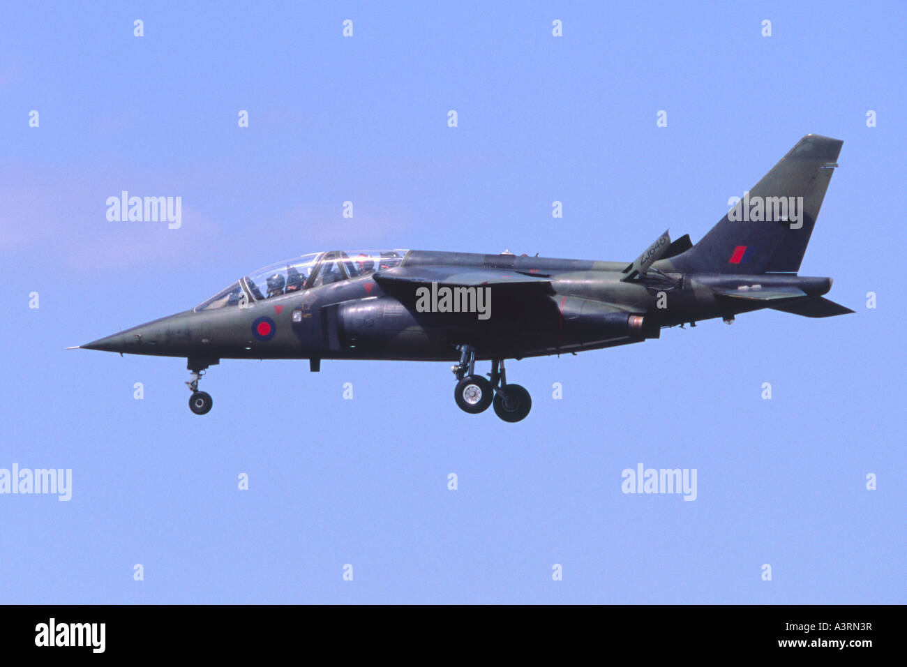 Alpha Jet aircraft in RAF markings operated by QinetiQ Boscombe Down ...