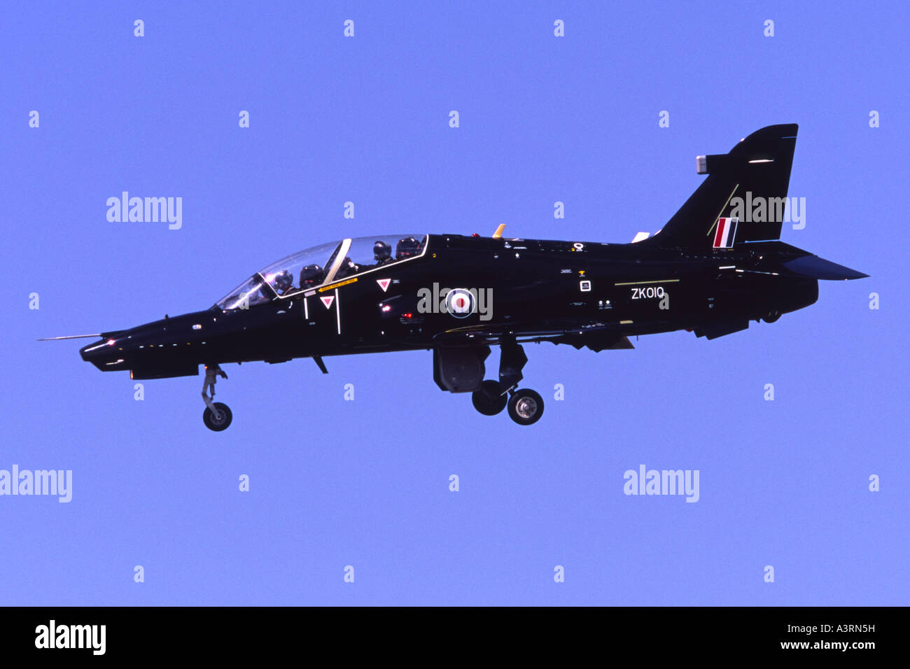 BAe Hawk 128 operated by the RAF landing at Fairford RIAT Stock Photo ...