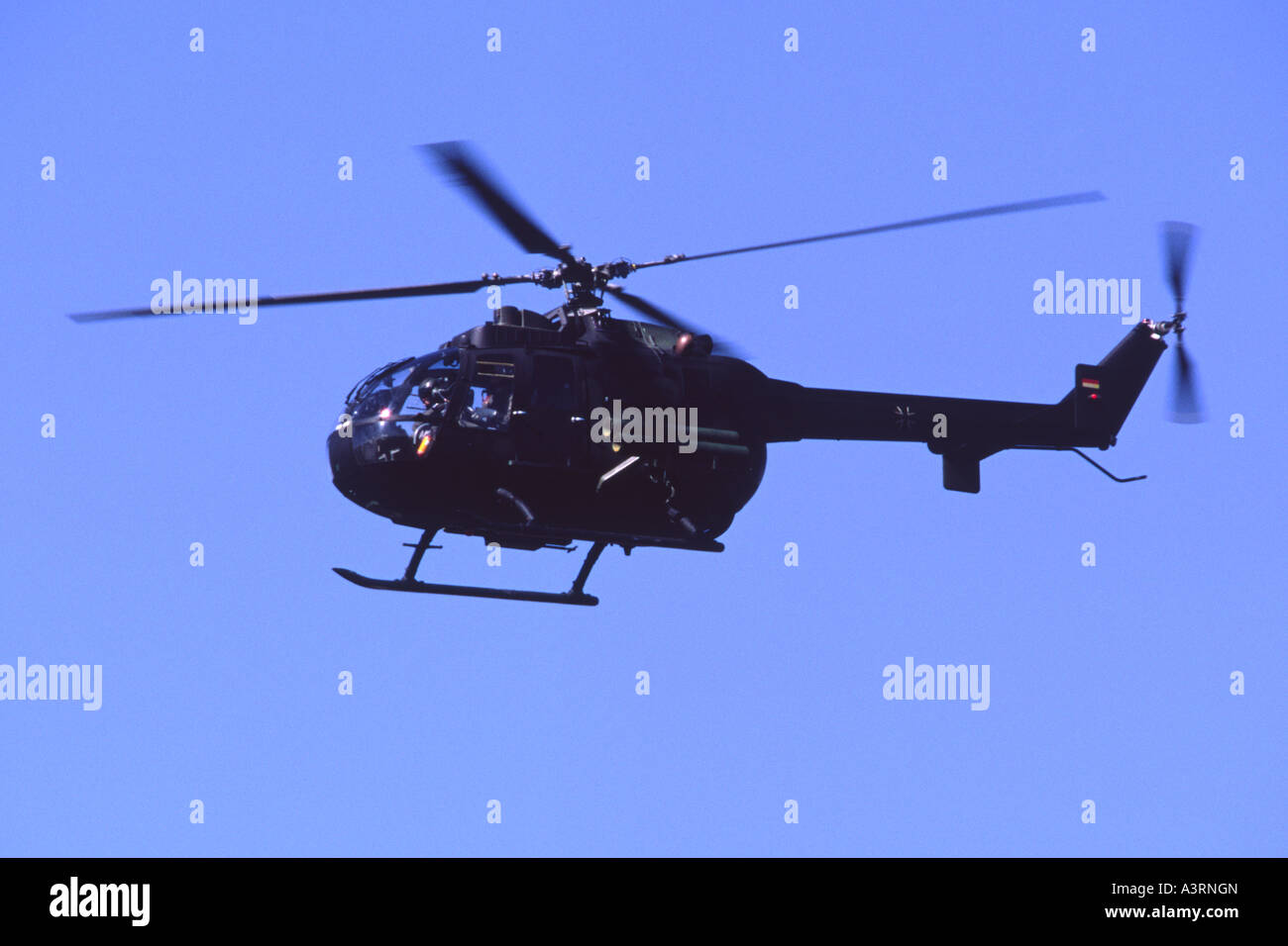 Bolkow Bo-105 operated by KHR 26 of the German Army Stock Photo - Alamy