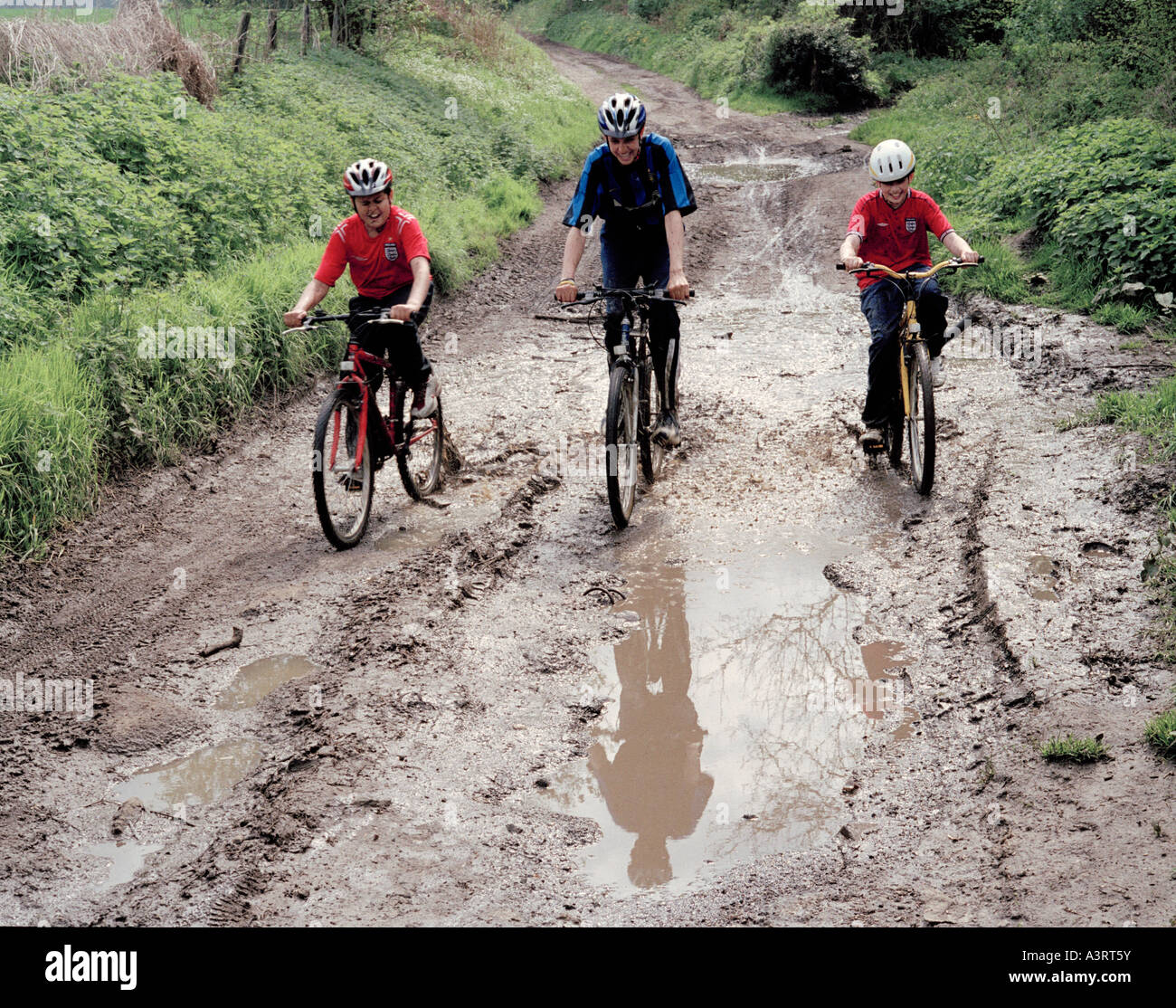 Muddy track hi-res stock photography and images - Alamy