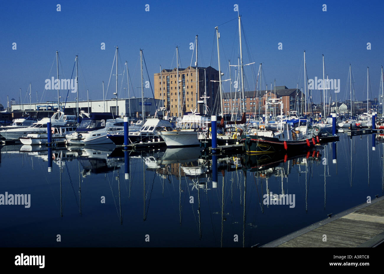 Hull Marina East Yorkshire Stock Photo - Alamy