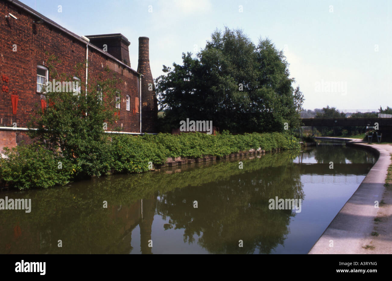 Trent and Mersey Canal, Stoke on Trent, Staffordshire, England Stock ...