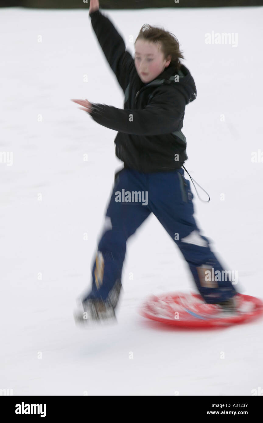 Children sledge snow scotland hi-res stock photography and images - Alamy