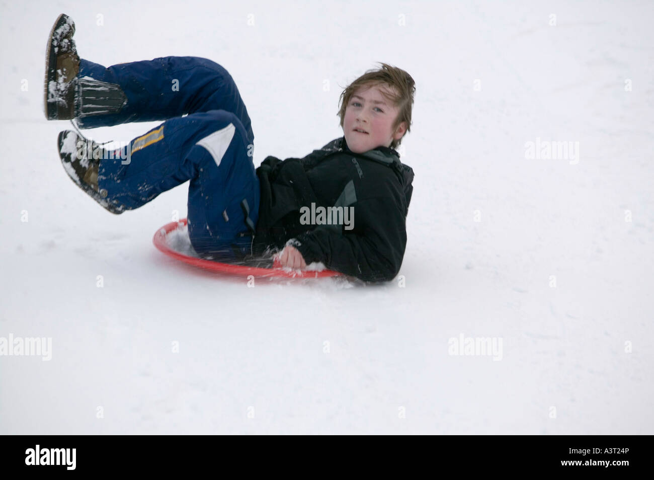 children sledging in Aviemore, Scotland, UK Stock Photo - Alamy