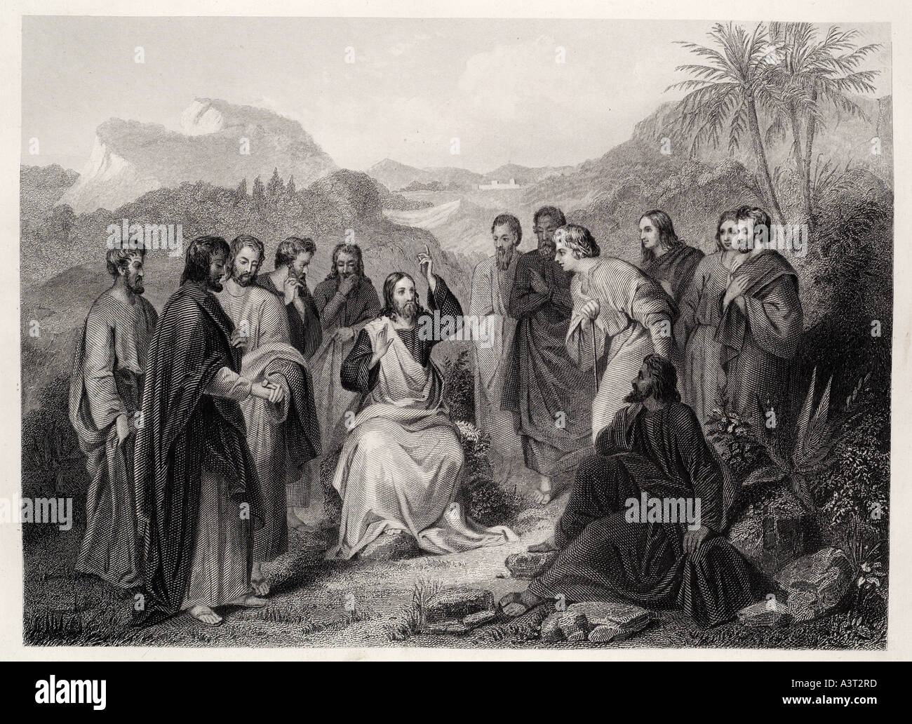 christ sermon on the mount new testament Christian Christianity ...