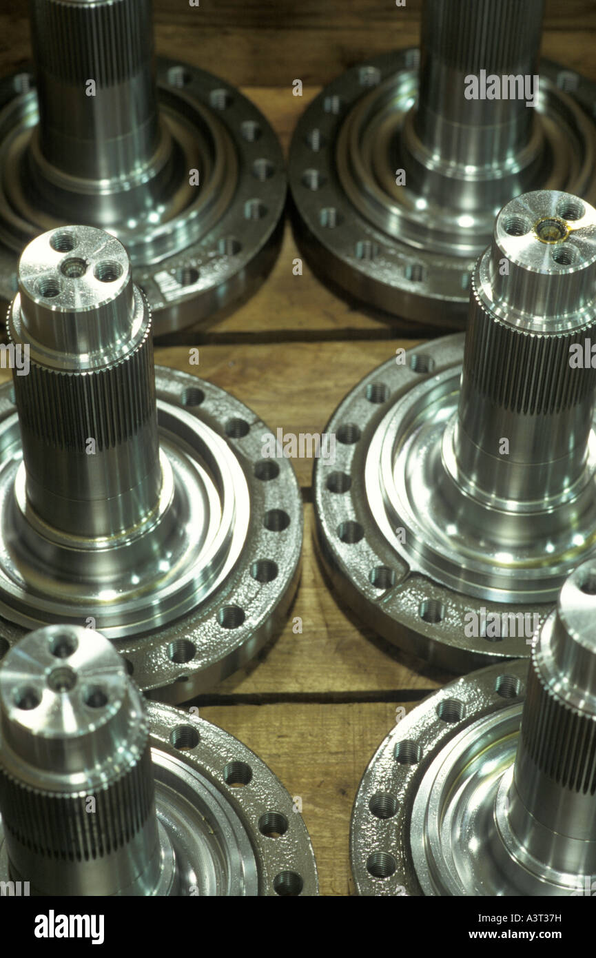 Vehicle parts in factory Stock Photo - Alamy