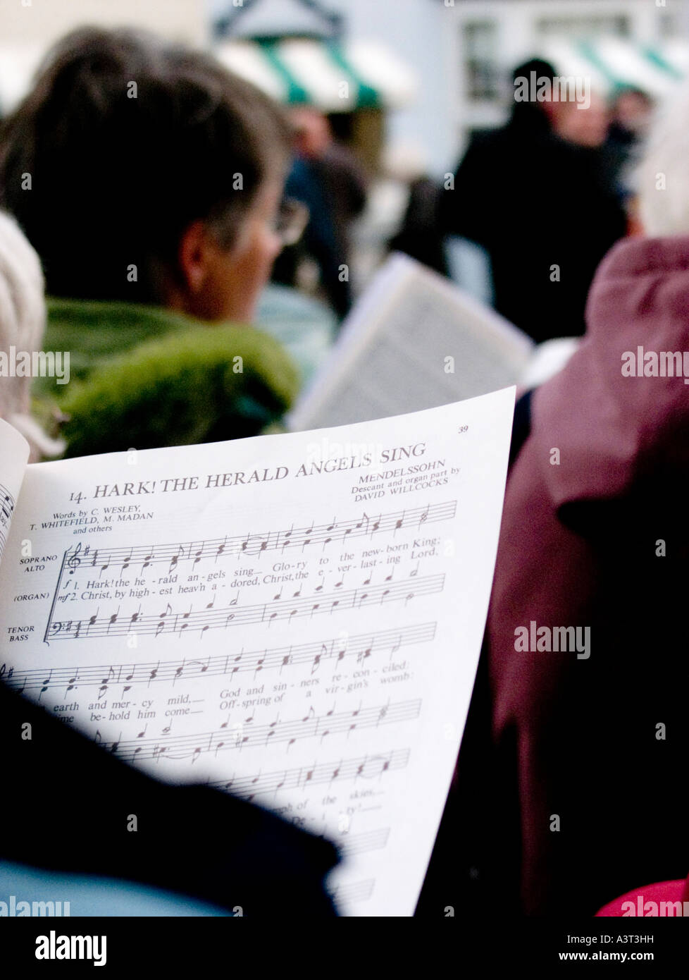 Hark the herald angels sing hi-res stock photography and images - Alamy