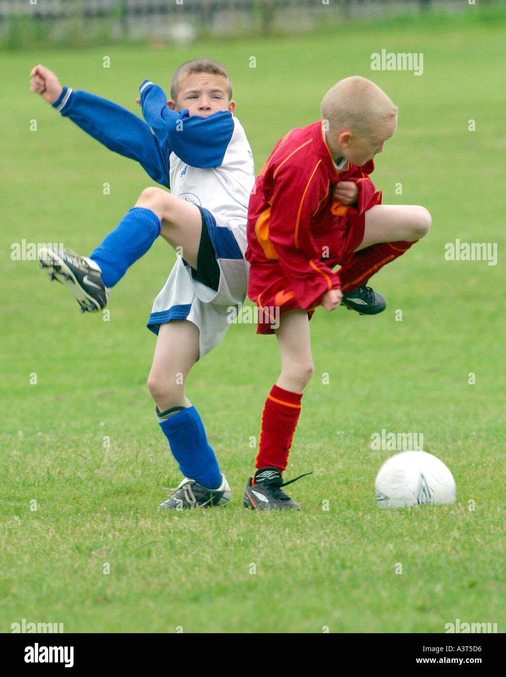 Children s Football Stock Photo - Alamy