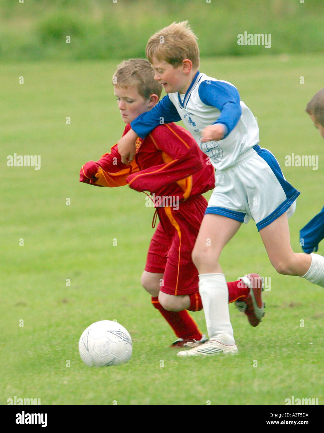 Children s Football Stock Photo - Alamy