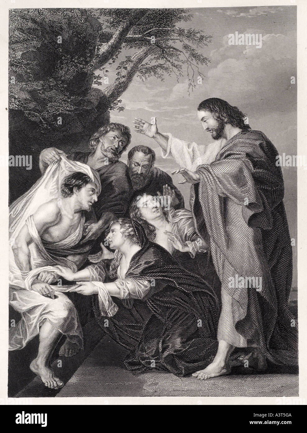 Lazarus jesus hi-res stock photography and images - Alamy