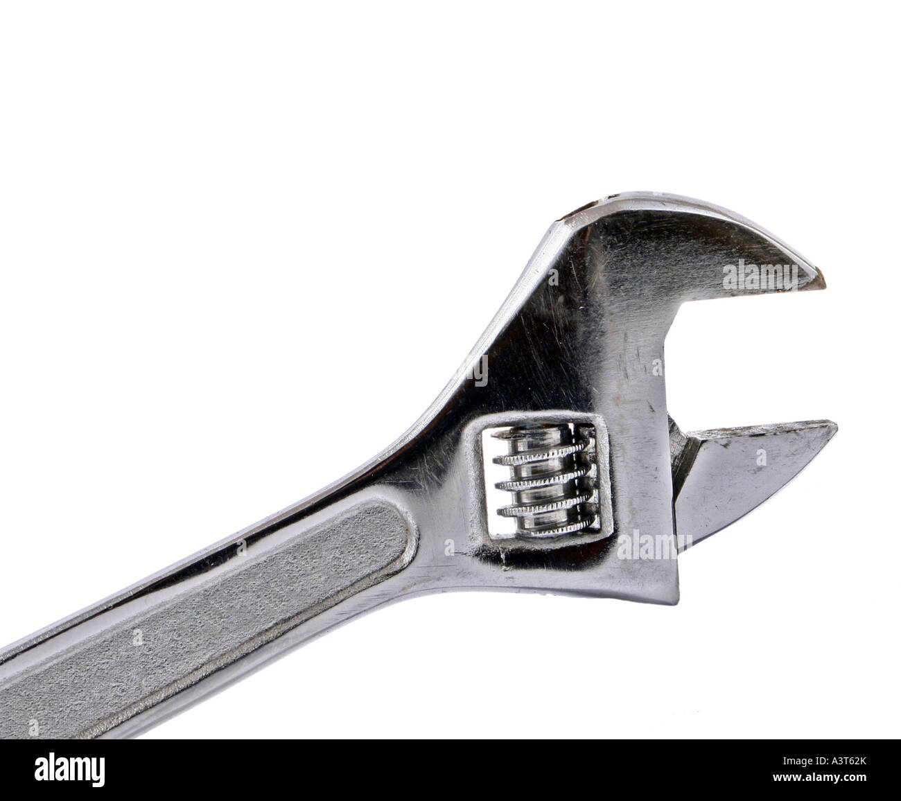 close-up of an adjustable spanner Stock Photo - Alamy