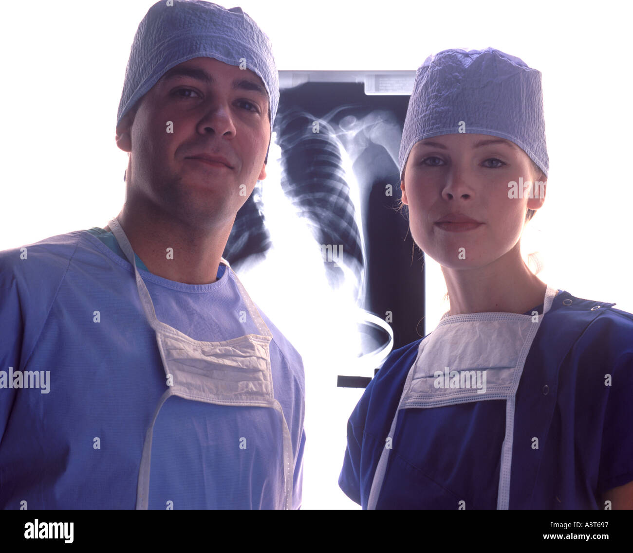 doctors with xray Stock Photo - Alamy