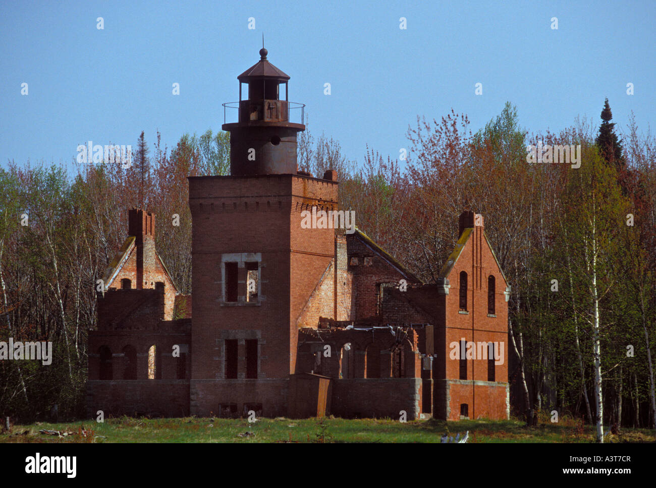 Ontonagon Lighthouse High Resolution Stock Photography and Images - Alamy