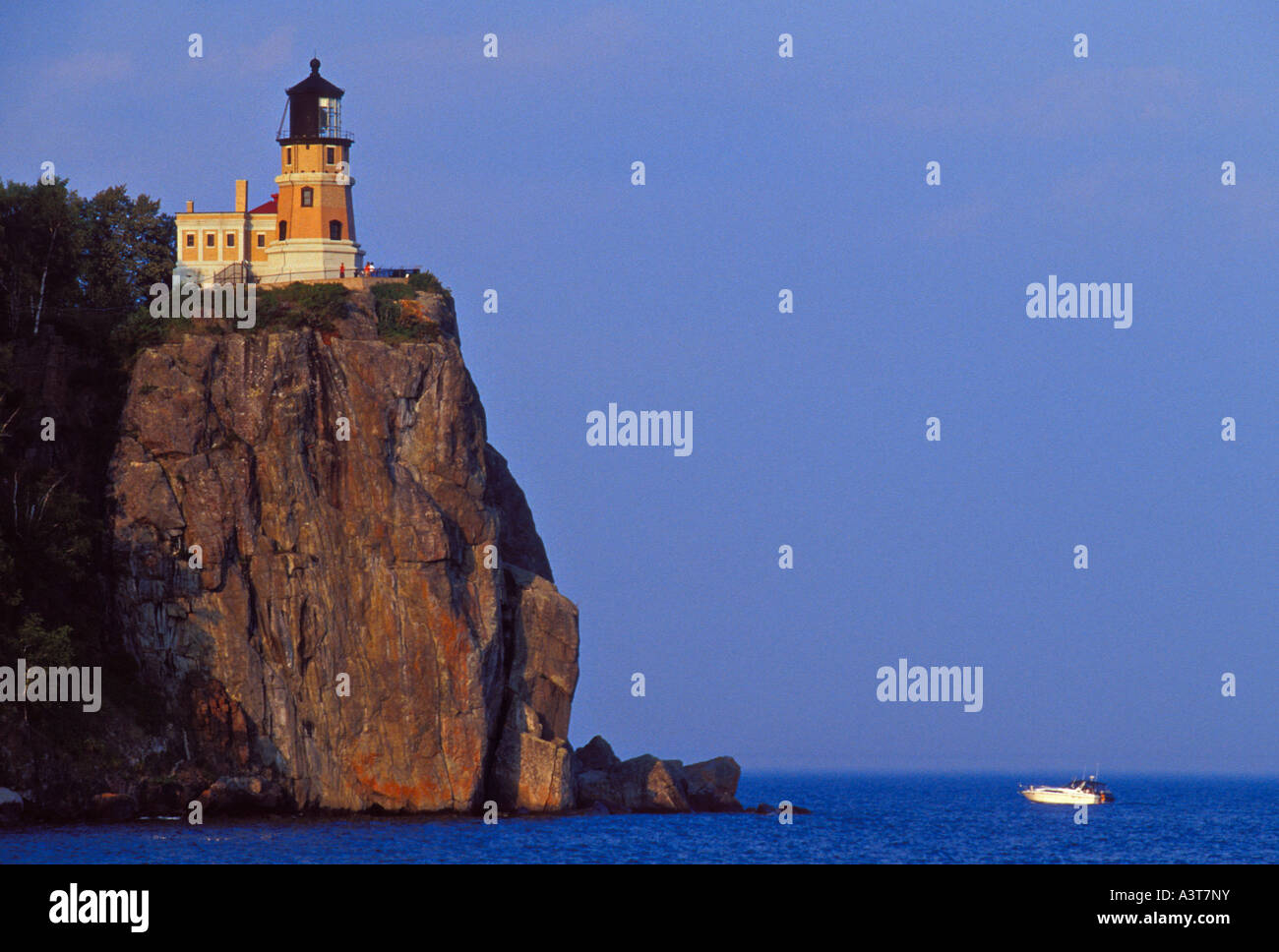 Split Rock Lighthouse, Lake Superior, Minnesota Stock Photo - Alamy