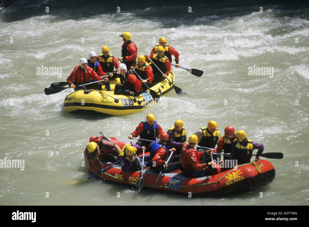 Canyoning and rafting hi-res stock photography and images - Alamy
