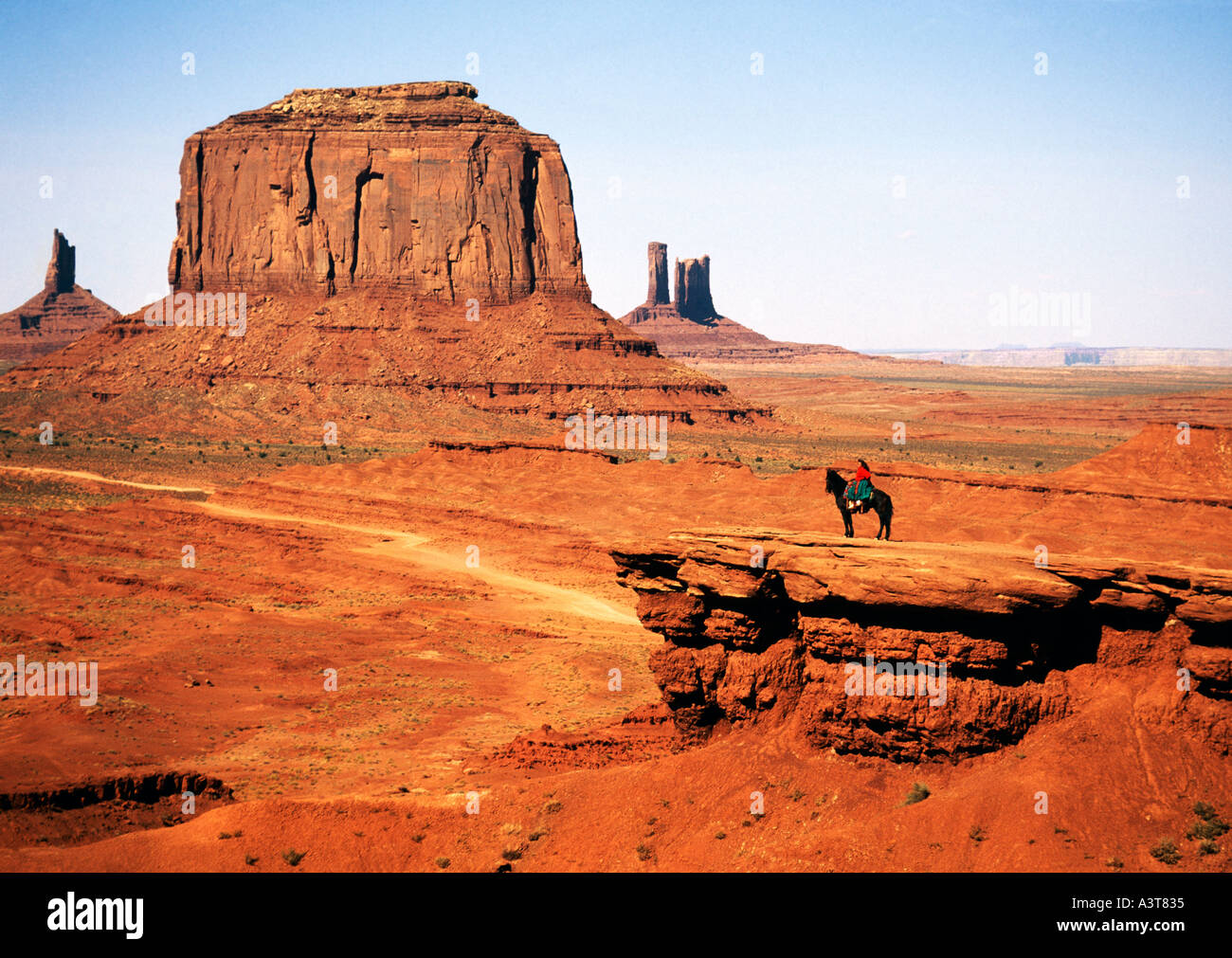 United States of America, Utah, Arizona, Monument Valley, Navajo Tribal ...