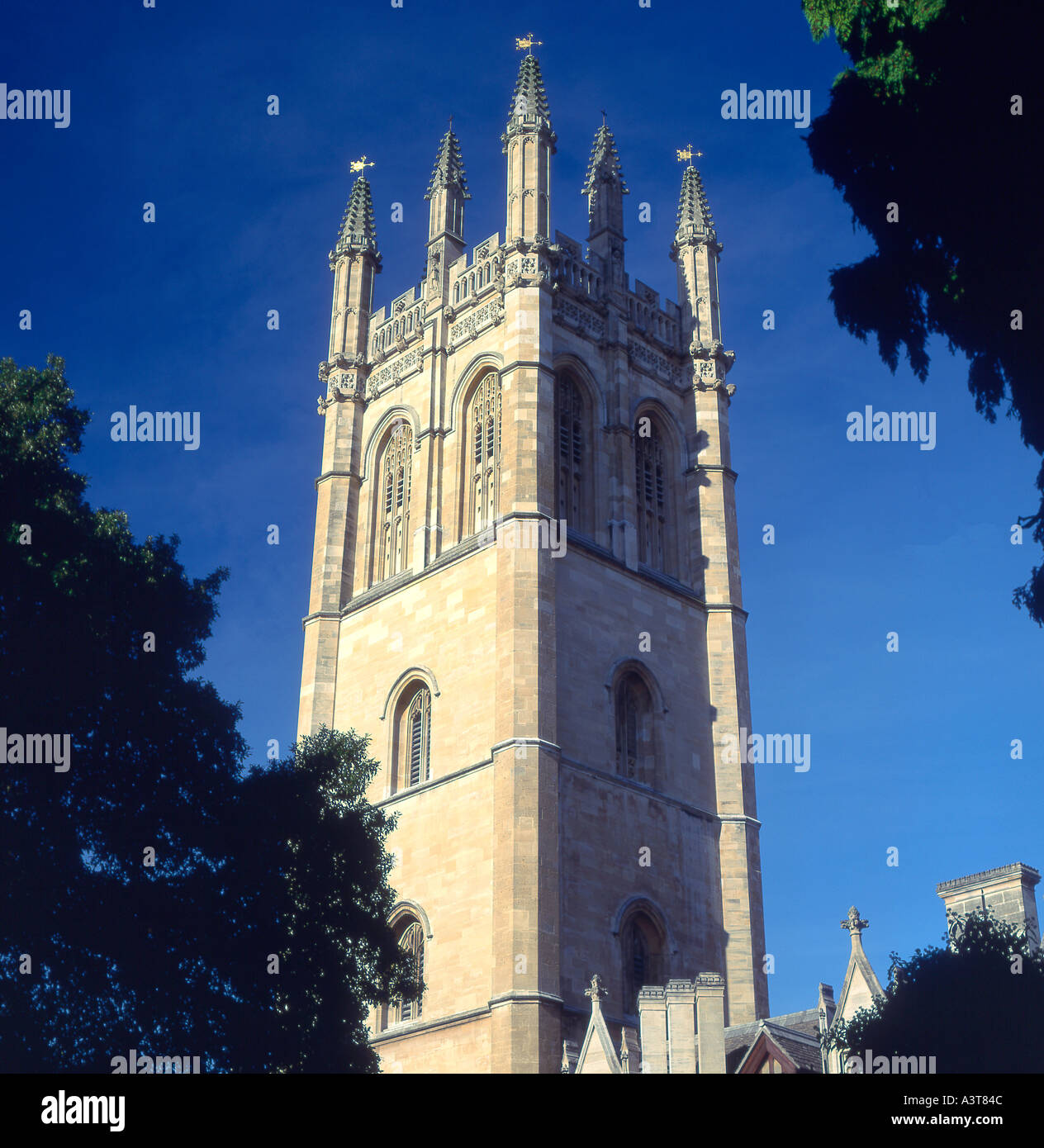 England Oxford Magdalen College Chapel Tower Stock Photo - Alamy