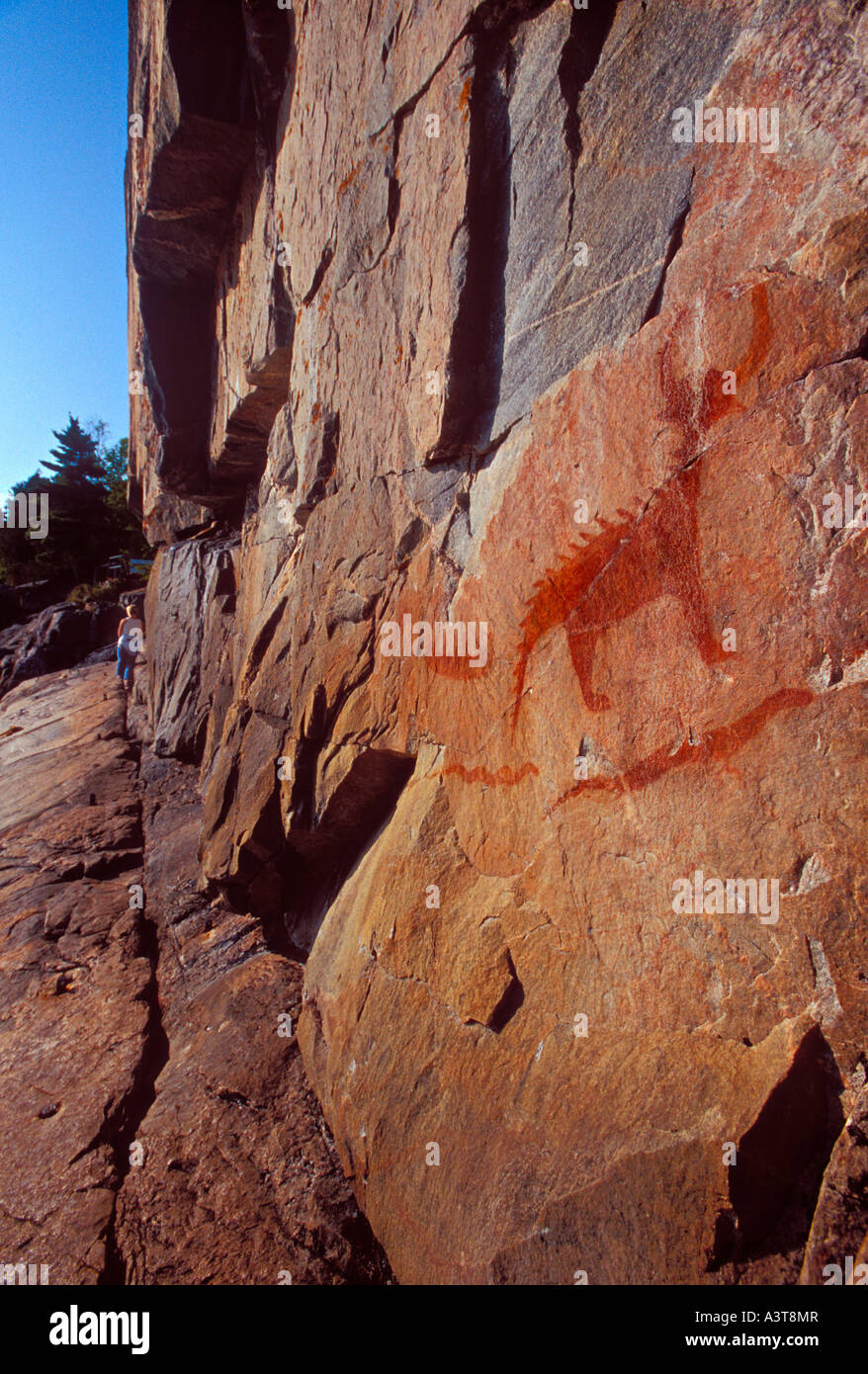 Agawa Rock Pictographs High Resolution Stock Photography and Images - Alamy