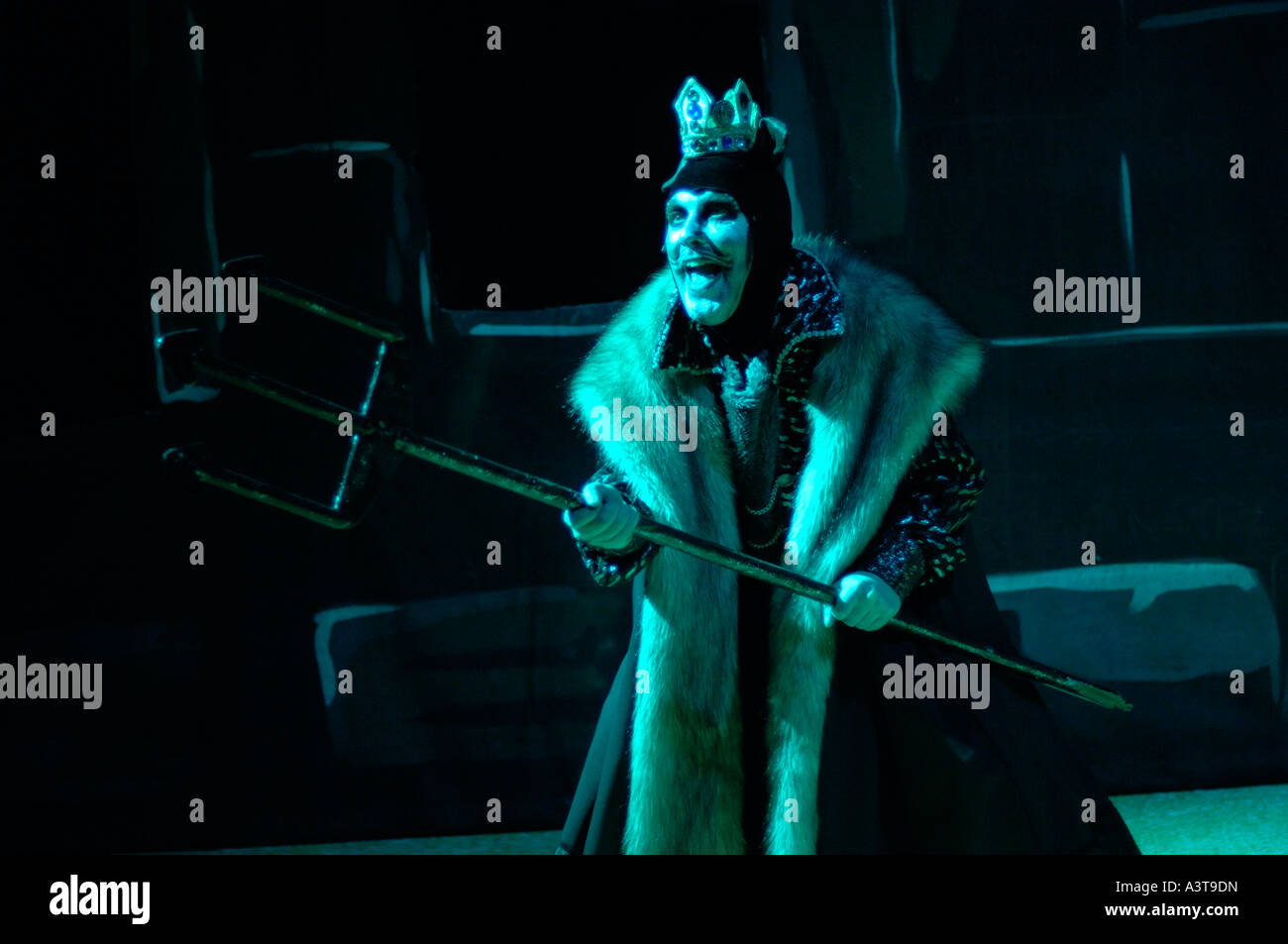 the evil baddie character in Dick Whittington pantomime Aberystwyth ...