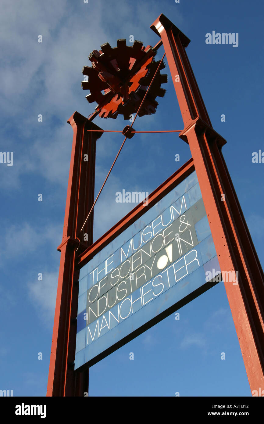 Museum of Science and Industry in Manchester Liverpool Road Stock Photo ...