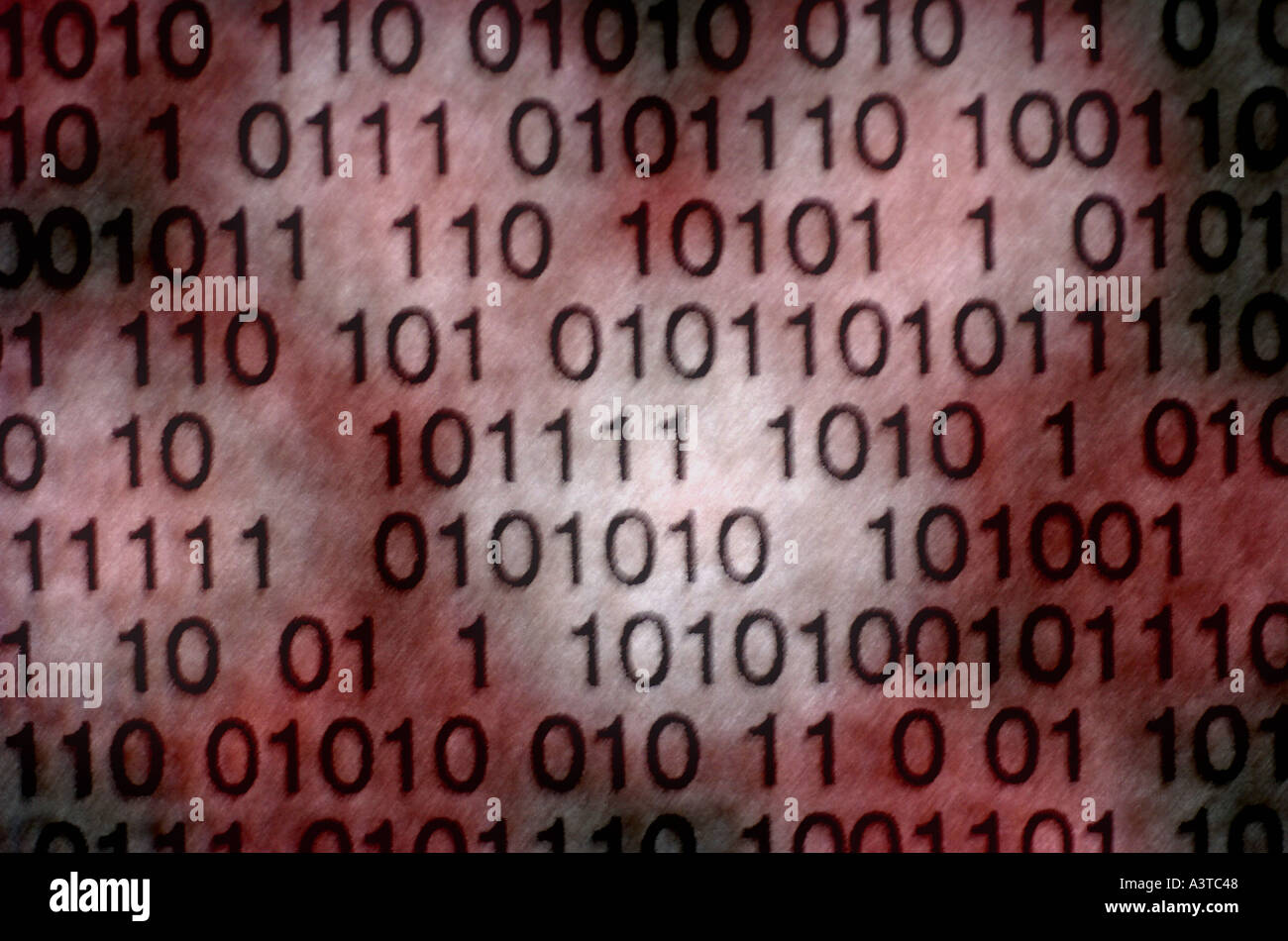 Binary code ones and zeros with blurred colors computer technology ... Binary code ones and zeros with blurred colors computer technology ...