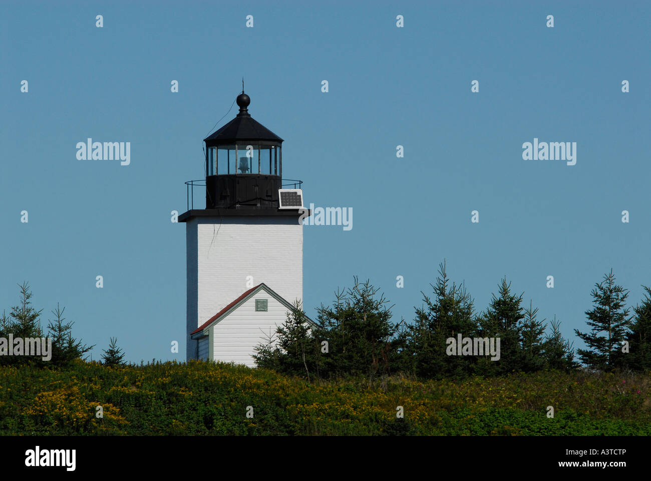 Mark Island Lighthouse Stock Photo - Alamy