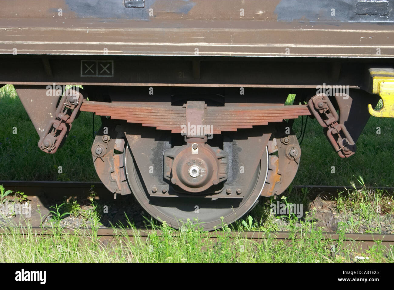 Rail brake hi-res stock photography and images - Alamy
