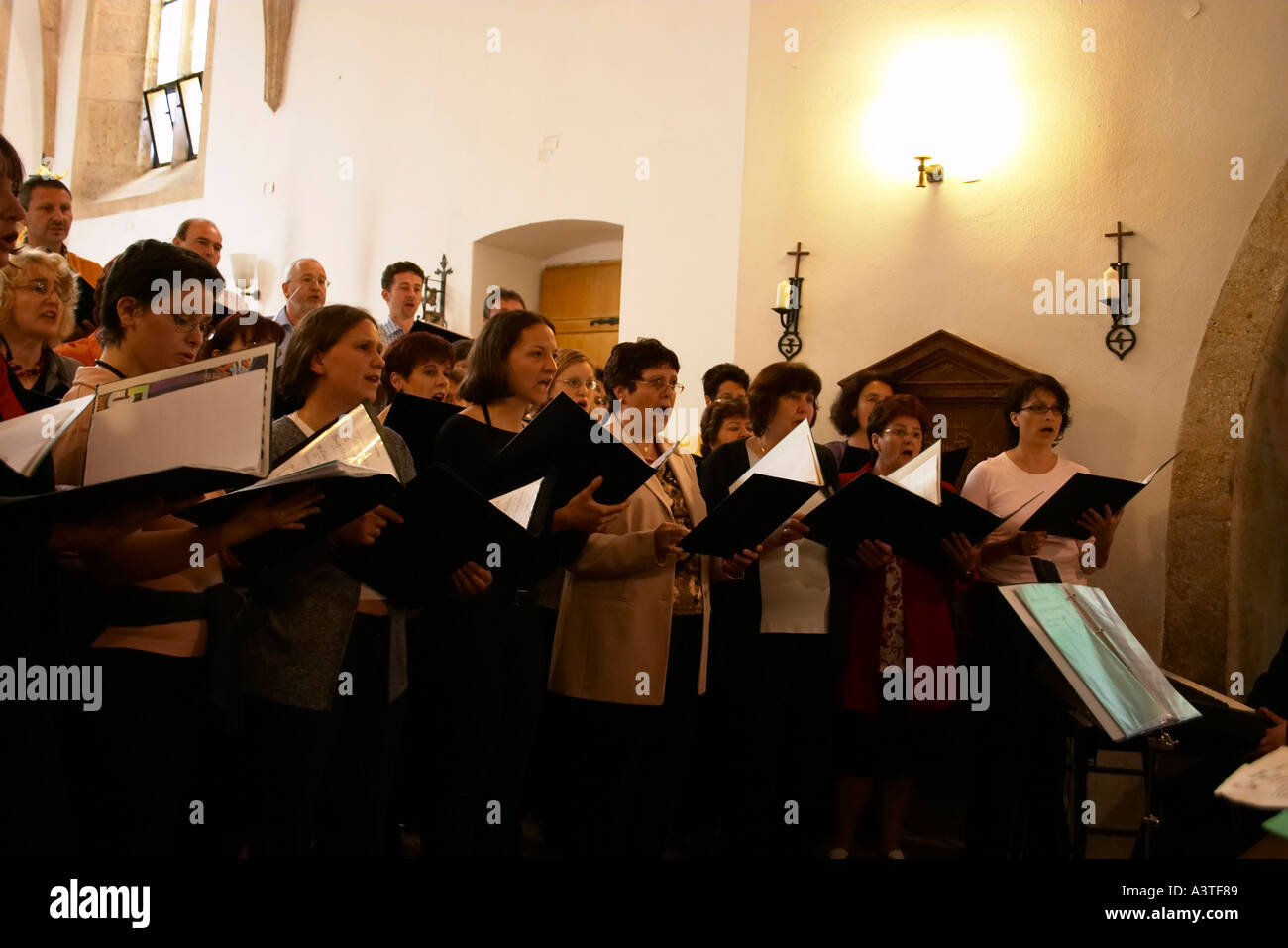 Music concert in church hi-res stock photography and images - Alamy
