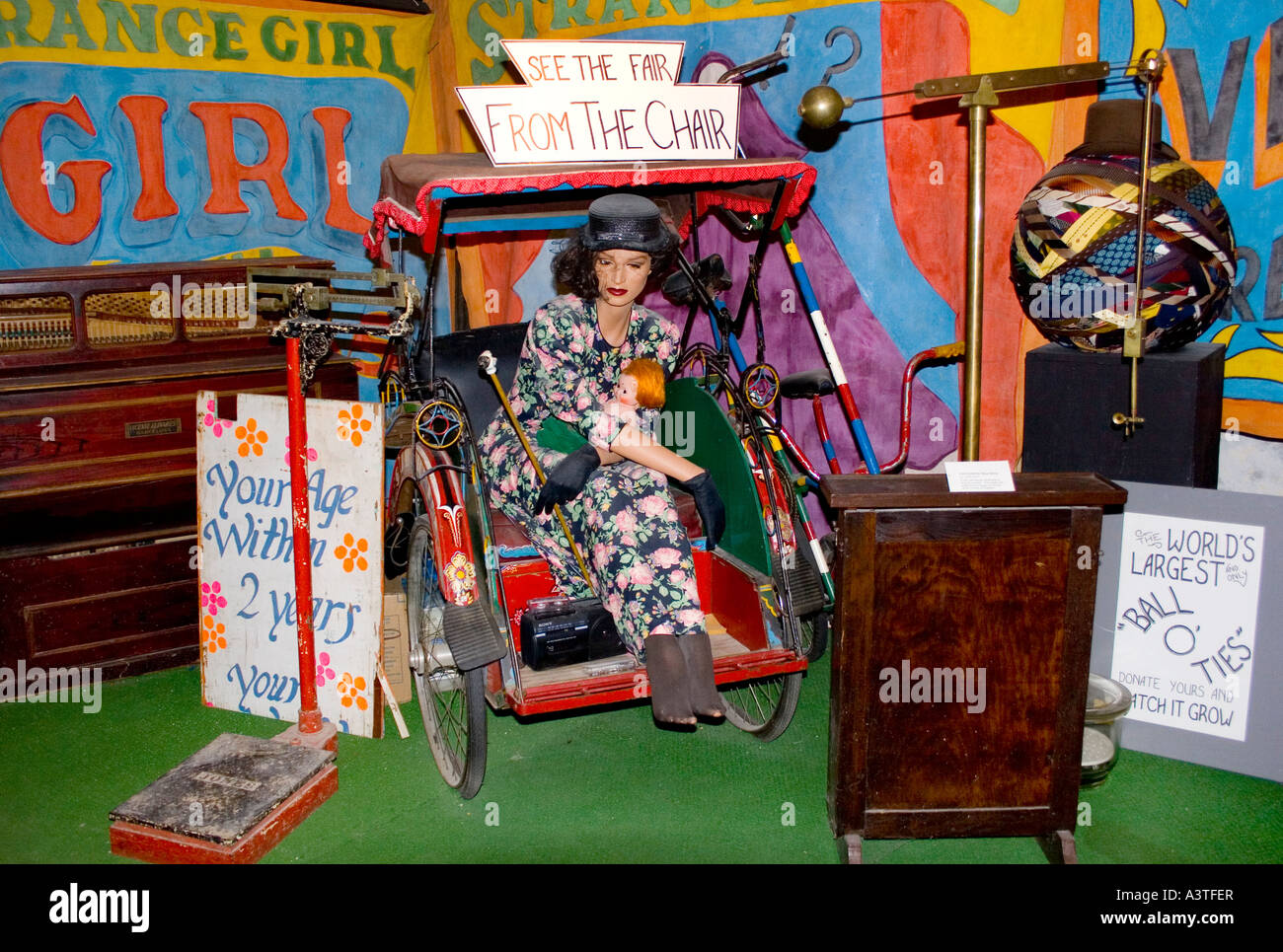 The American Dime Museum in Baltimore, Maryland celebrated oddities and ...