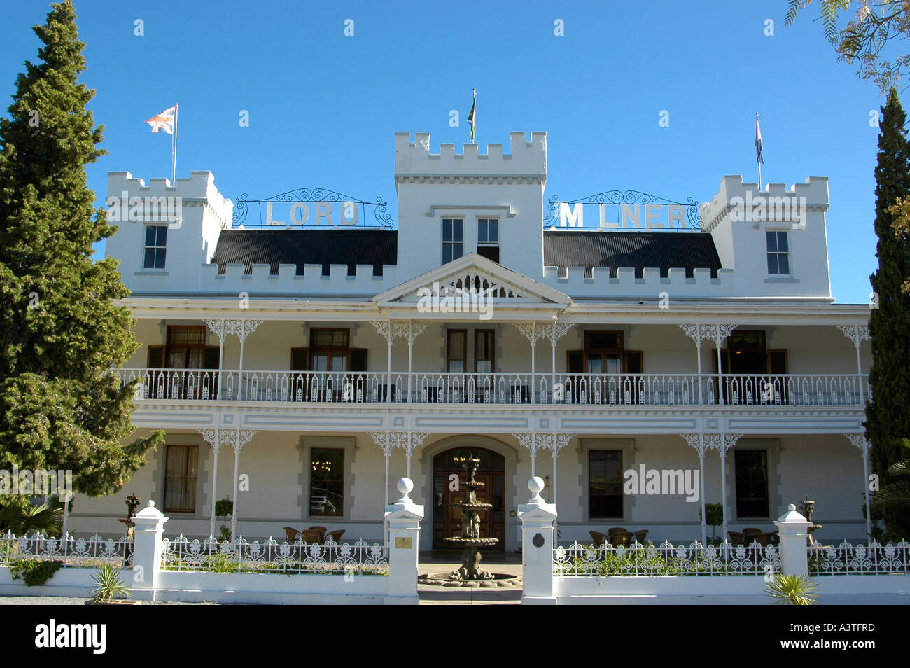 Lord Milner hotel, Matjiesfontein, South Africa Stock Photo - Alamy