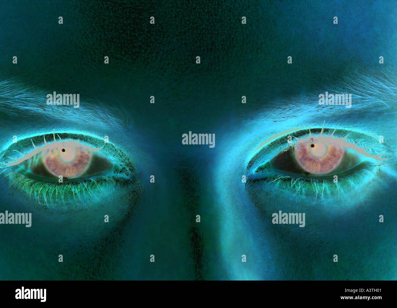 Face Close ups Female Stock Photo - Alamy