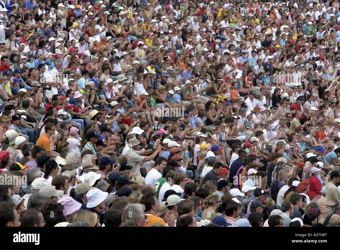 Crowd of people (spectators Stock Photo - Alamy