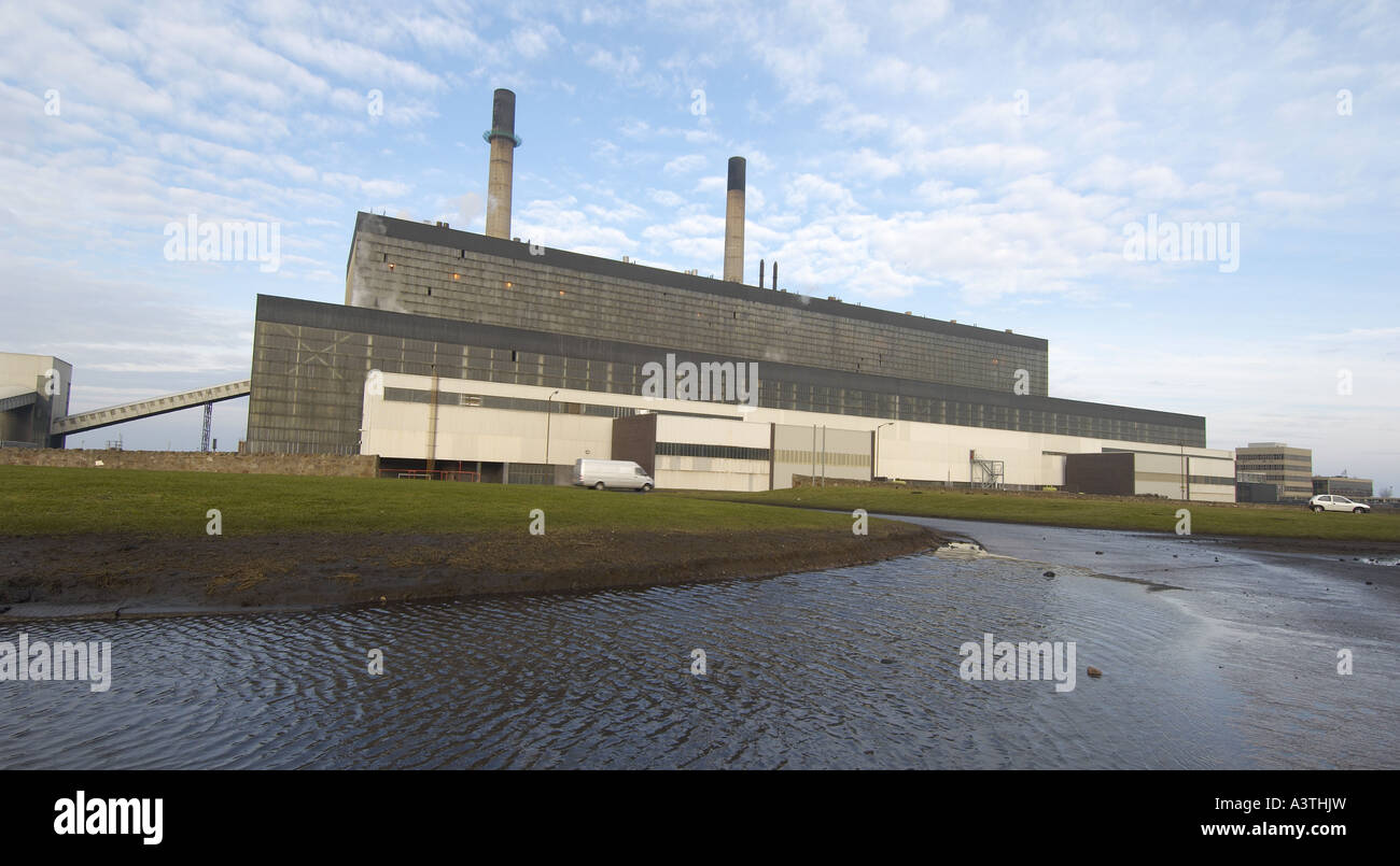 Cockenzie coal fired power station East Lothian Scotland Stock Photo ...