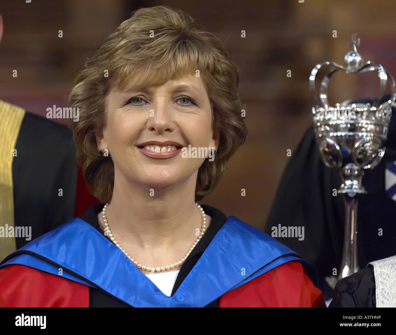 Irish president mary mcaleese hi-res stock photography and images - Alamy
