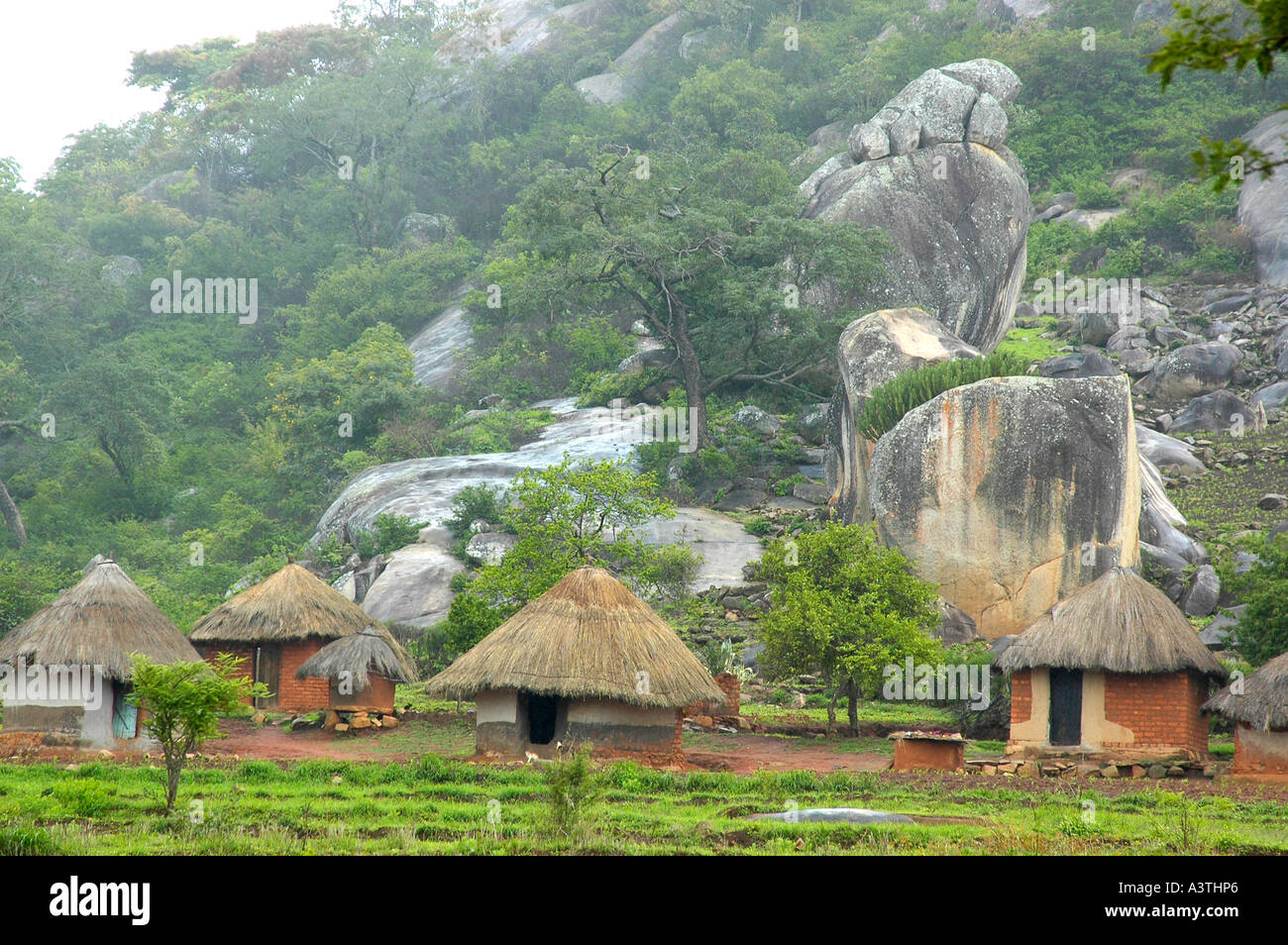 Clustered rural settlement africa hi-res stock photography and images ...