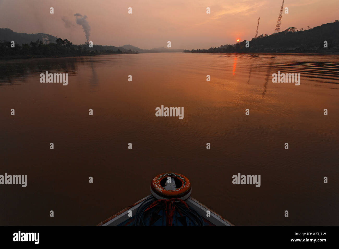 Mahakam river ferry hi-res stock photography and images - Alamy