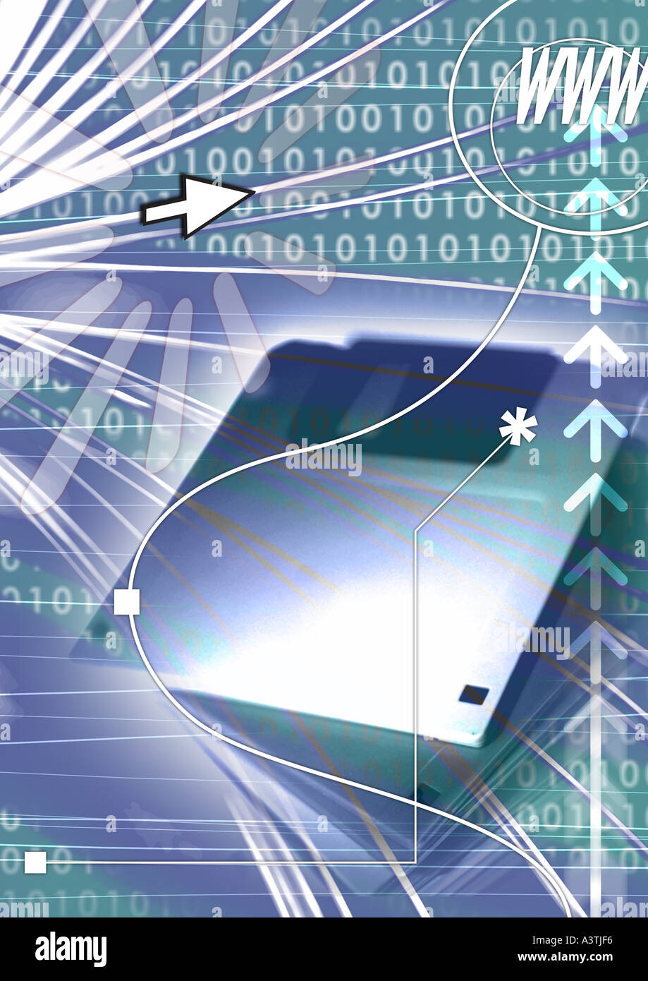 Superimposed code hi-res stock photography and images - Alamy