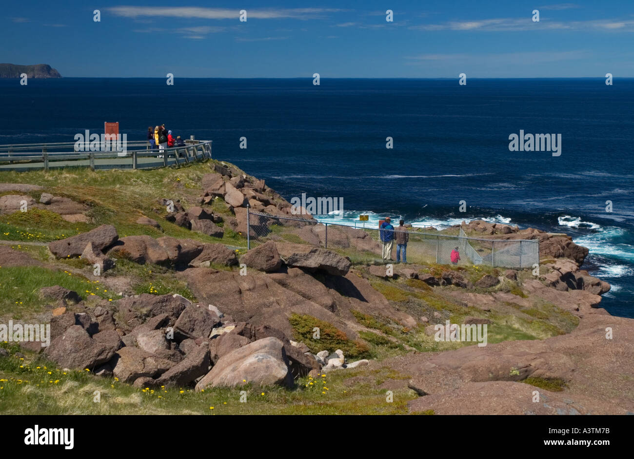 Canada Newfoundland Cape Spear eastern most point in North America ...