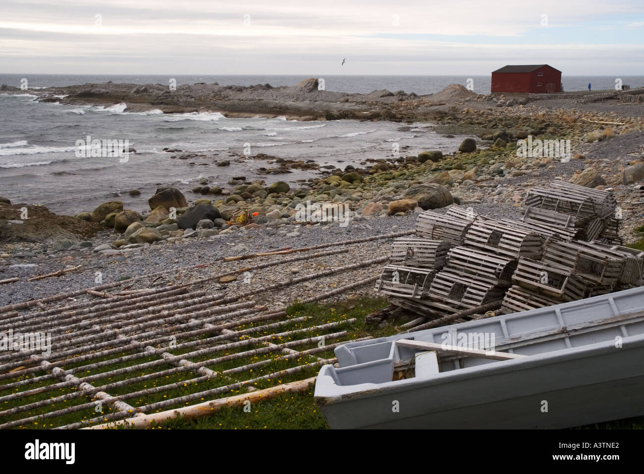 Canada Newfoundland Gros Morne National Park Broom Point Historic ...