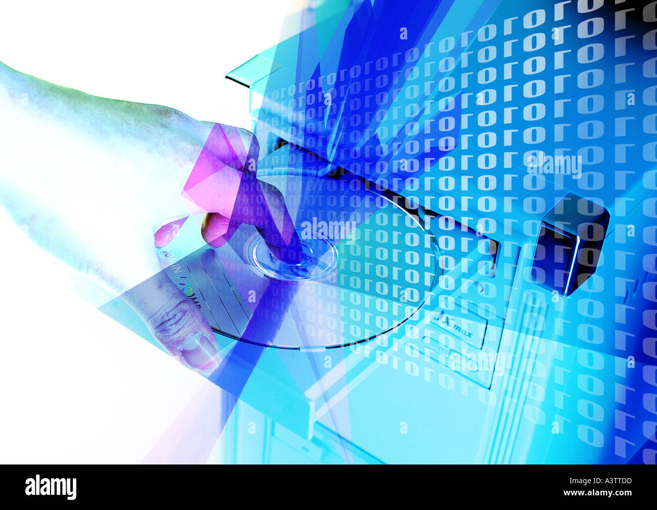 Superimposed code hi-res stock photography and images - Alamy